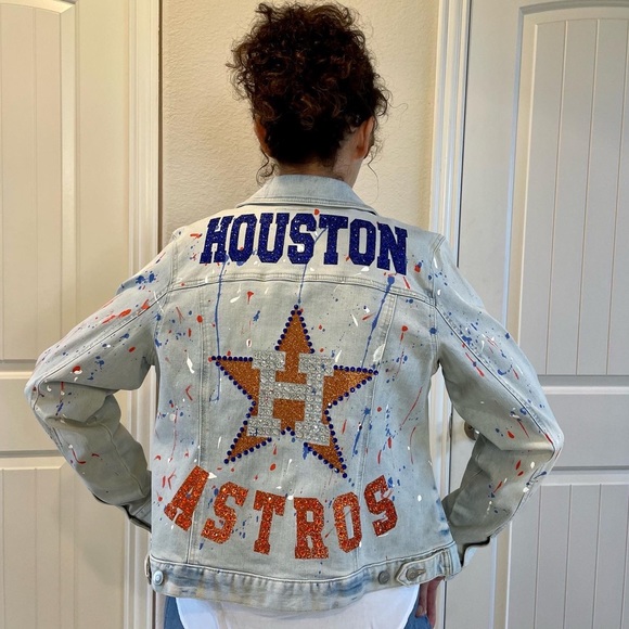 Jackets & Coats | Houston Astros Denim Jacket | Poshmark